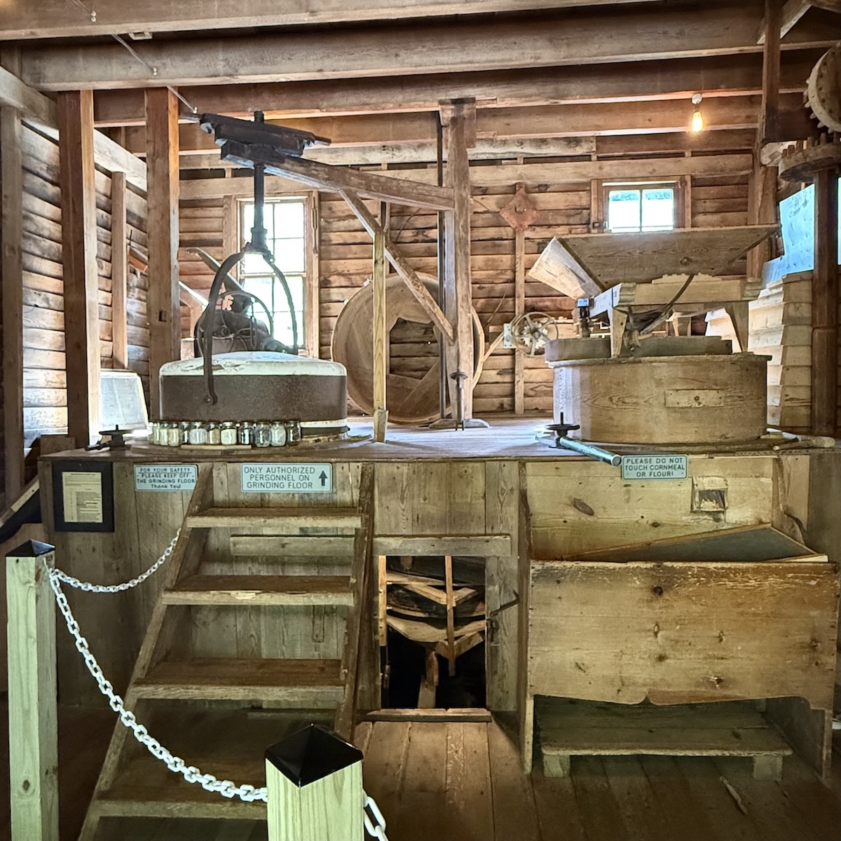 babcock-state-park-wv-grist-mill-inside – Pennington Passages